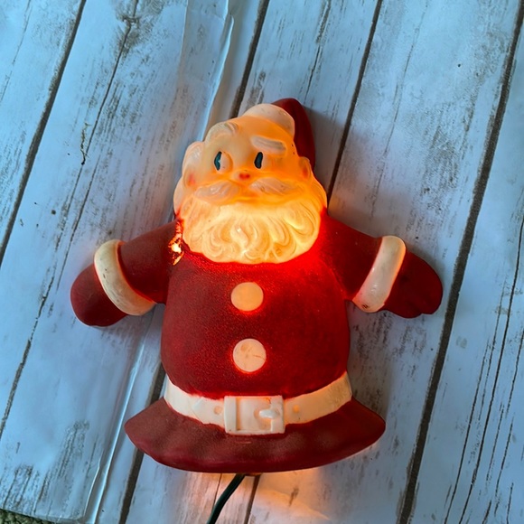 Glolite | Holiday | Vintage Glolite Light Up Santa | Poshmark